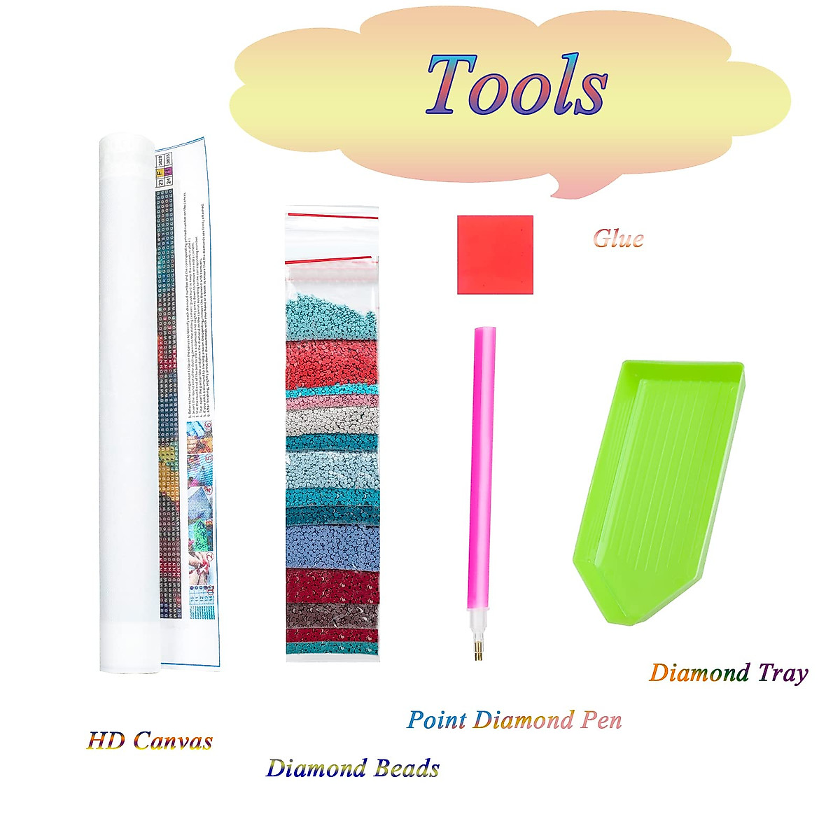 MANUKS 5D Angel Diamond Painting Kits The Girls in The Water Diamond Painting Full Round Diamond Crystal Art Kits for Adults and Kids, for Home Decor & Bedroom Decor 12x16 Inch