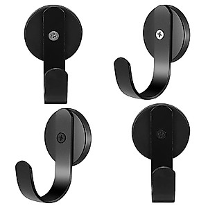 ulafbwur Strong Magnet Hook for Glass Surfaces Magnetic Wreath Hanger 2pcs Load-Bearing Hooks Metal Doors Refrigerators More Durable Versatile Home Garden A