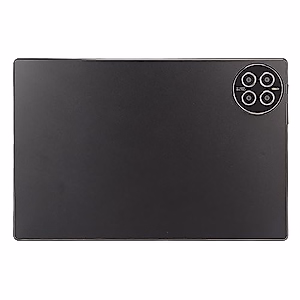 FOLOSAFENAR WiFi Tablet, 8GB RAM 128GB ROM Smart Tablet 3200X1440 Resolution 10.1 Inch 5G WiFi for Studying for Video (Black)