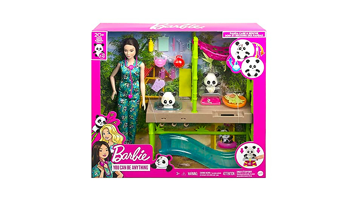 Barbie Panda Care Playset - Fun Toy for Kids