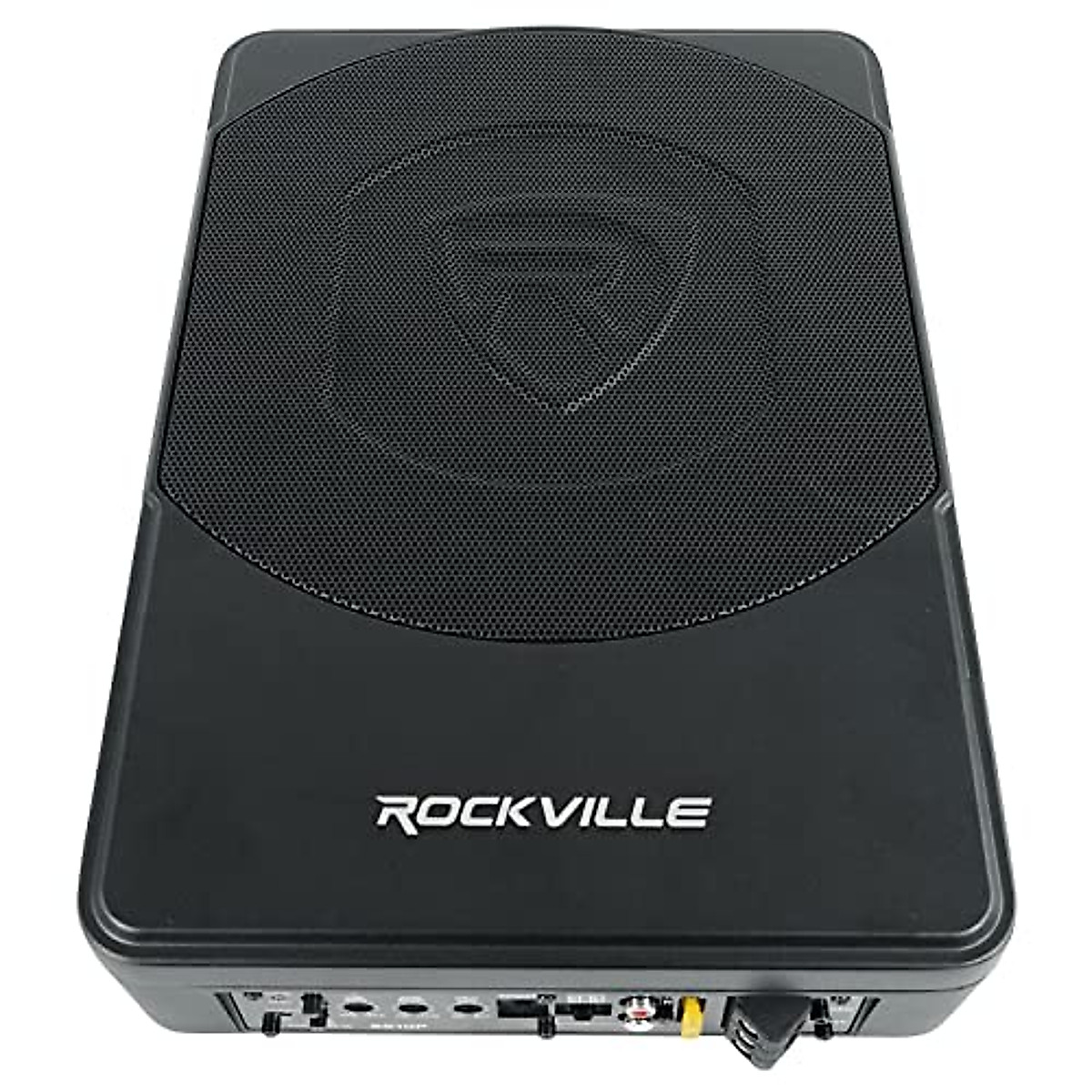 Rockville SS10P 10" 800w Slim Under-Seat Active Powered Car/Truck Subwoofer Sub