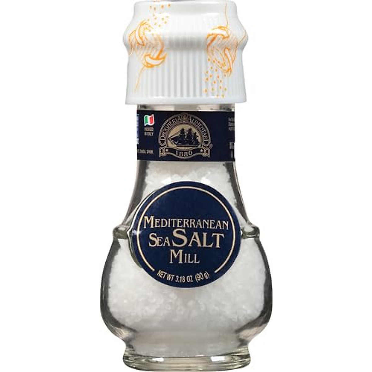 Drogheria & Alimentari Mediterranean Salt Mill, 3.18 oz