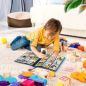 432 Pockets Photo Album for Fujifilm Instax Mini Camera, Polaroid Mini Camera, for Fujifilm Instax Mini 11 12 9 8 7+ Instant Camera (Blue)