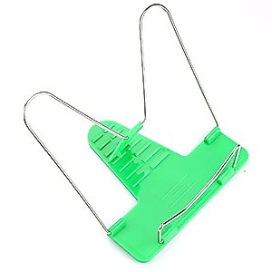 SZYAWsd File Sorters Bookends Portable Foldable Adjustable Bookend Stand Reading Book Stand Document Holder Base Reading Book Holder (Color : Green)
