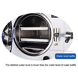 18L Surgical Instruments Autoclave Steam Stainless Steel Steriliz~ation Machine Lab Equipment E218