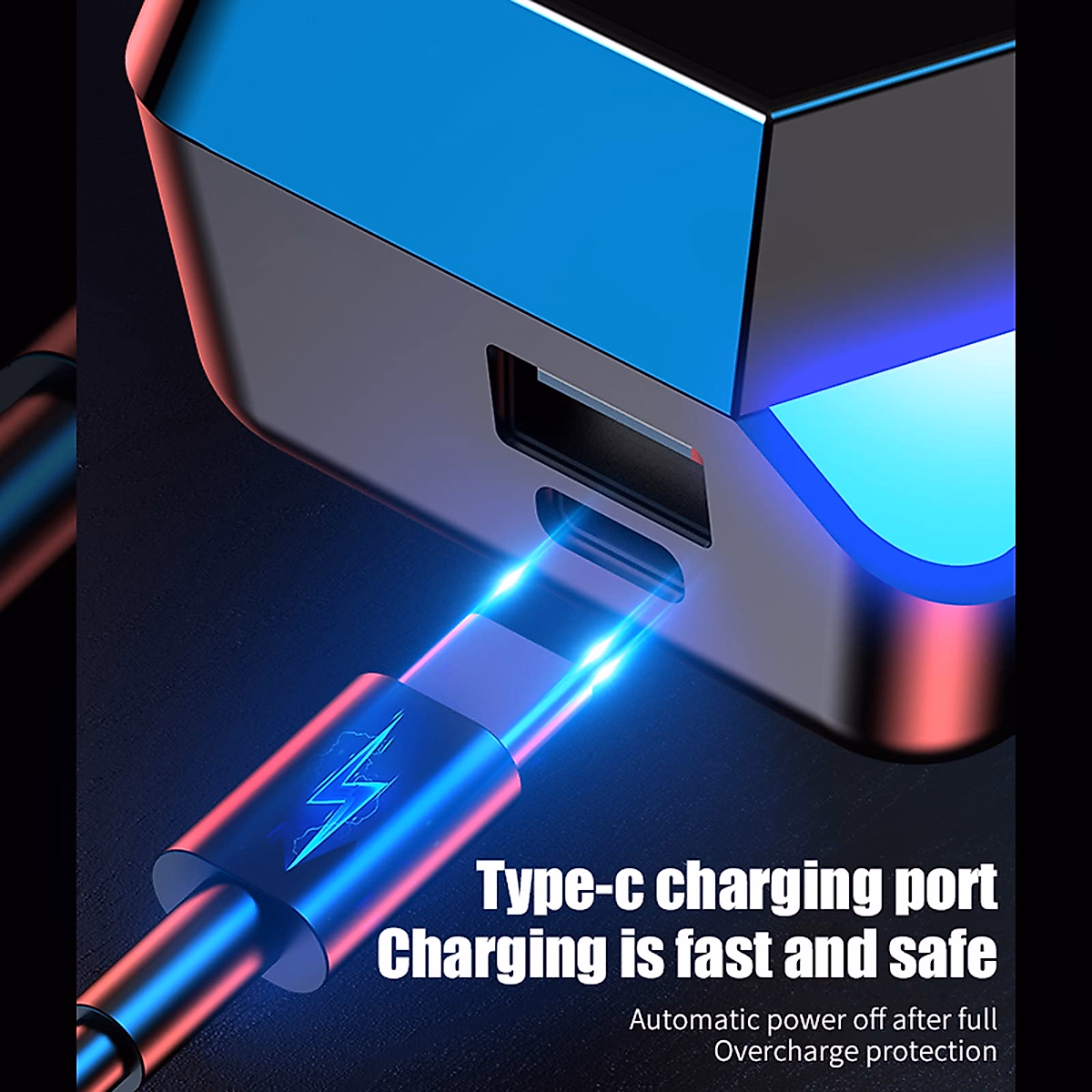 Wireless Gaming Earbuds with Microphone Cool Gaming Accessories Noise Cancelling in-Ear Bluetooth Headphones 65ms Touch LED Earphones Gamer Waterproof Headset USB C TWS Stereo 30H Playtime for Gamers