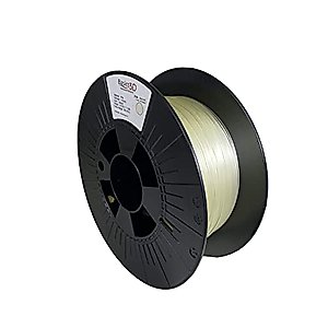 Basics 3D Professional 3D Printer Filament, PVA (Water Soluble Support Material), Natural Color, 1.75mm, 0.5 Kg, Made in USA
