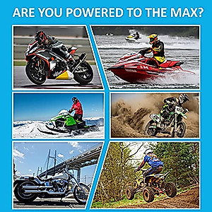 Mighty Max Battery YTX9-BS Lithium Battery Replaces Duralast Motorcycle PowerSport
