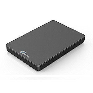 Sonnics 320GB Dark Grey External Portable Hard Drive USB 3.0 Super Fast Transfer Speed for use with Windows PC, Apple Mac, Smart tv, Xbox ONE & PS4