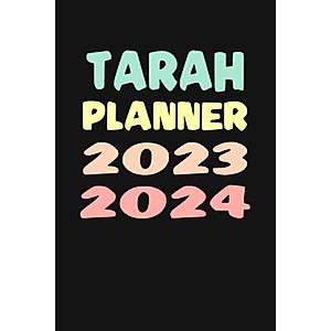 TARAH: Custom Name Weekly Planner 2023-2024