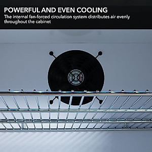 Whynter BOR-53024-SSW Built-in Outdoor 5.3 cu.ft. Beverage Refrigerator Cooler, Stainless Steel, One Size, 24" wide, Silver