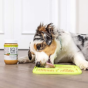 Hyper Pet IQ Treat lick mat for Dogs, Dog Slow Feeder & Cat lick mats | Great Alternative to Slow Feeder Dog Bowls & Cat Slow Feeders | Perfect Dog licking mat, Cat Puzzle Feeder & Dog Enrichment Toys