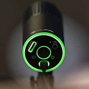 JLab Talk Go USB Microphone, USB-C Output, Cardioid or Omnidirectional, 96k Sample Rate, 20Hz, 20kHz Frequency Response, Volume Control and Quick Mute, Plug and Play