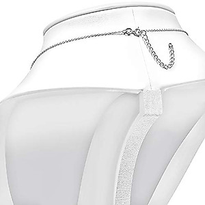 My Daily Styles 925 Sterling Silver Large Filigree Womens Evil Eye Hamsa Love Heart Pendant Necklace