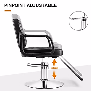 Artist hand Hydraulic Barber Chair Salon Chair for Hair Stylist Tattoo Chair Shampoo Salon Equipment