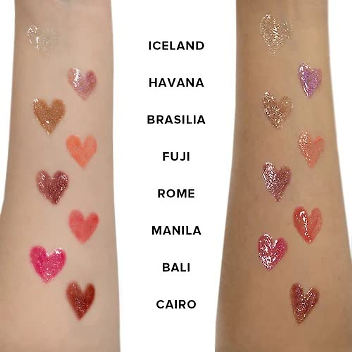 Sistar KISS ME Lip Filler Plumping Lip Gloss Hydrating High Shine Ultra Glitter Shimmering 2.5 mL / 0.09 fl. oz. (Iceland)