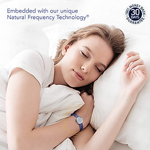 Philip Stein Nano Sleep Bracelet w/Natural Frequency Technology; Effective Sleep Aid for Adults; Wake Up Feeling More Rested