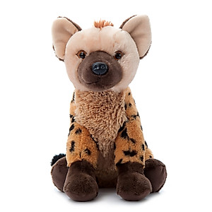 The Petting Zoo Hyena Stuffed Animal, Gifts for Kids, Wild Onez Zoo Animals, Hyena Plush Toy 12 inches