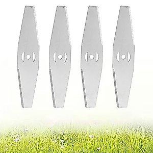 Electric Weed Eater Cordless Metal Blade, Electric Grass Trimmer Blade Edger Lawn Tool Accessory for Cordless String Trimmer Electric Weed Eater Battery Powered Weed Wacker Brush Cutter