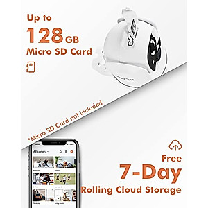 Dzees Solar Security Cameras Wireless Outdoor, 2K Battery Powered Security Camera, 360° PTZ Camera with Spotlight, Siren, Color Night Vision, AI Dectection, IP66 for Home Security, 2.4GHz