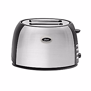 Oster 2 Slice Toaster, Brushed Stainless Steel (TSSTJC5BBK)