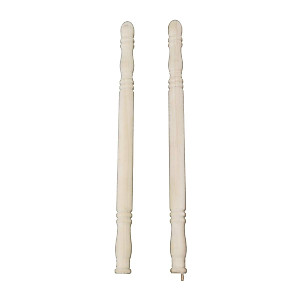 Renovators Supply Manufacturing Corner Protectors 39 1/4 in. Beechwood Edge Protector, Sanded Corner Guard Pack of 4