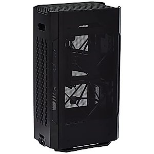 Phanteks (PH-ES217A_BK02) Evolv Shift 2 Air Mini-ITX case, Fabric Side Panels, Aluminum Panels, D-RGB, Black
