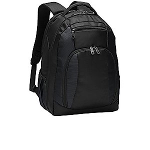 Port Authority BG205 Men's Commuter Backpack Black One Size