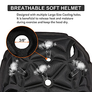 Victridge Soft Shell Helmet Flag Football 7v7 Rugby Headgear Scrum Cap Soccer Headguard for Adult Youth Kids