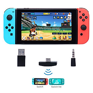 RALAN Bluetooth Dongle Adapter USB 5.0, Wireless Mini Microphone USB Audio Adapter Receiver Compatible with PS4 /PS5…