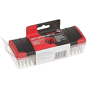 Red Devil 4166 7-Inch Soft Grip Stainless Steel Scrub Brush