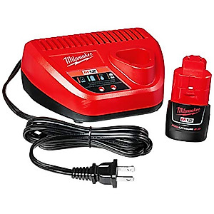 Milwaukee 48-59-2420 M12 2.0 Red Lithium Starter Kit