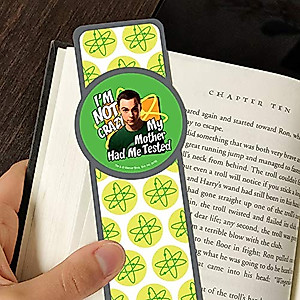 Big Bang Theory Sheldon Cooper I'm Not Crazy Set of 3 Glossy Laminated Bookmarks
