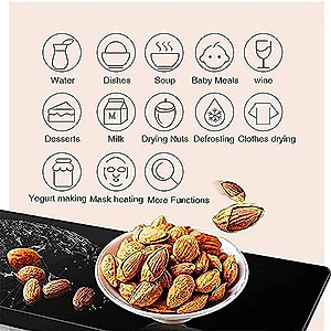 Electric Warming Tray, Buffets Server Smart Warm Dish Electric Food Warmer Plate Perfect for Family Use