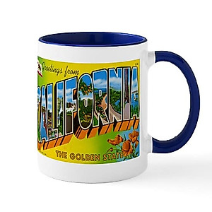 CafePress California CA Mug Ceramic Coffee Mug, Tea Cup 11 oz