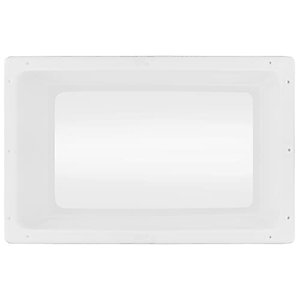 RecPro RV Skylight Inner Dome with Clear Window | 14" x 22" Universal Inner Skylight