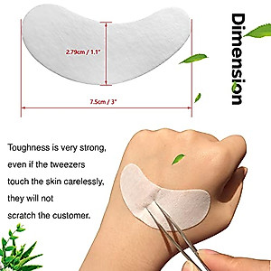 50 Pairs GreenLife 100% Naturel Eyelash Extension Under Eye Gel Pads patches kit Collagen (50 150 300 Pairs) with Aloe Vera Hydrogel Eye Patches set for Eyelash Extension Supplies Tools