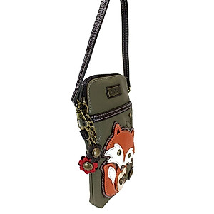 Chala Fox Cellphone Crossbody Handbag - Convertible Strap