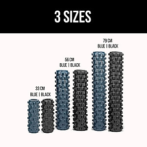 RumbleRoller Original Textured Foam Roller - Deep Tissue, Self Myofacial Release Massage Therapy Roller (RumbleRoller 31" FullSize Original Foam Roller)