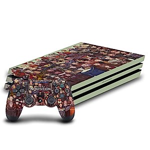 Head Case Designs Officially Licensed EA Bioware Dragon Age Cast Of Thousands Inquisition Graphics Vinyl Gaming Skin Decal Compatible With Sony PlayStation 4 PS4 Pro Console and DualShock 4 Controller