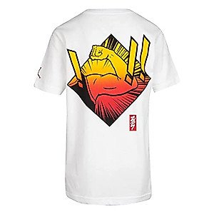 Jordan Boy's Zion Let's Dance Tee (Big Kids) White MD (10-12 Big Kid)