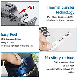 4PK TZ Tape Clear 12mm Compatible with Brother TZe 131-135 P Touch Label Tape TZ 12mm 0.47 Laminated Clear,Black/Red/Blue/White on Clear Label Maker Tape for Ptouch PTD210 PTD400 PTH100 PTH110 PTD600