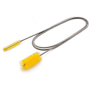 DunGu Flexible Filter Brush Set 63inch Long for Home Fish Tank Drain Pipes Tube Cleaning Air Gap Snake Hair Remover