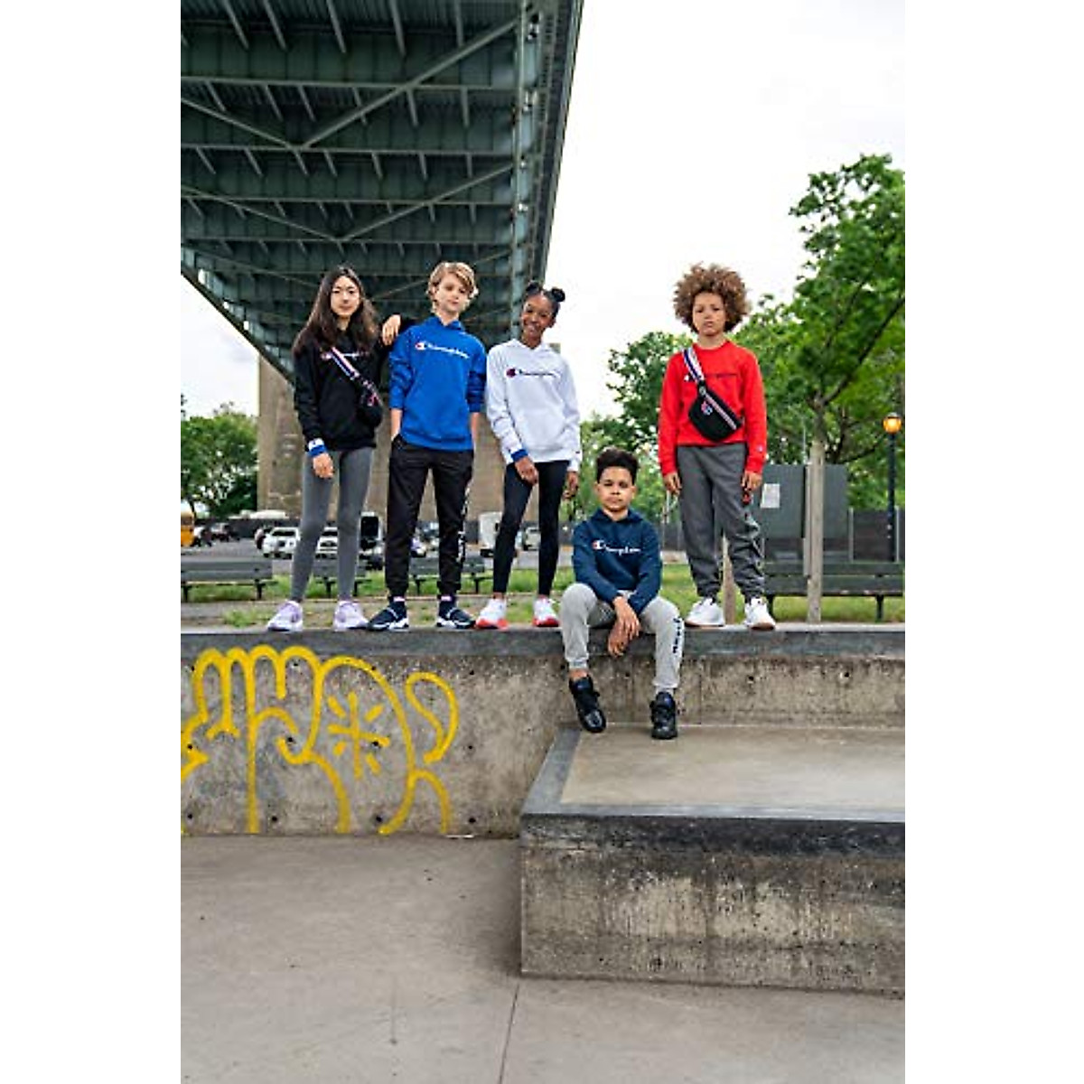 Champion Boys Shirt Performance Short Sleeve Tech Athletic Tee Shirt Top Kids Clothing - Great for Gym, Sports, and School (US, Alpha, Large, Regular, White)