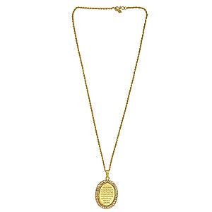 4 Qul Quran Surah Islamic Muslim Religious Pendant Necklace For Men And Women