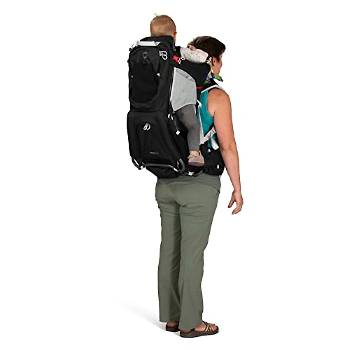 Osprey Poco Plus Child Carrier and Backpack for Travel, Starry Black