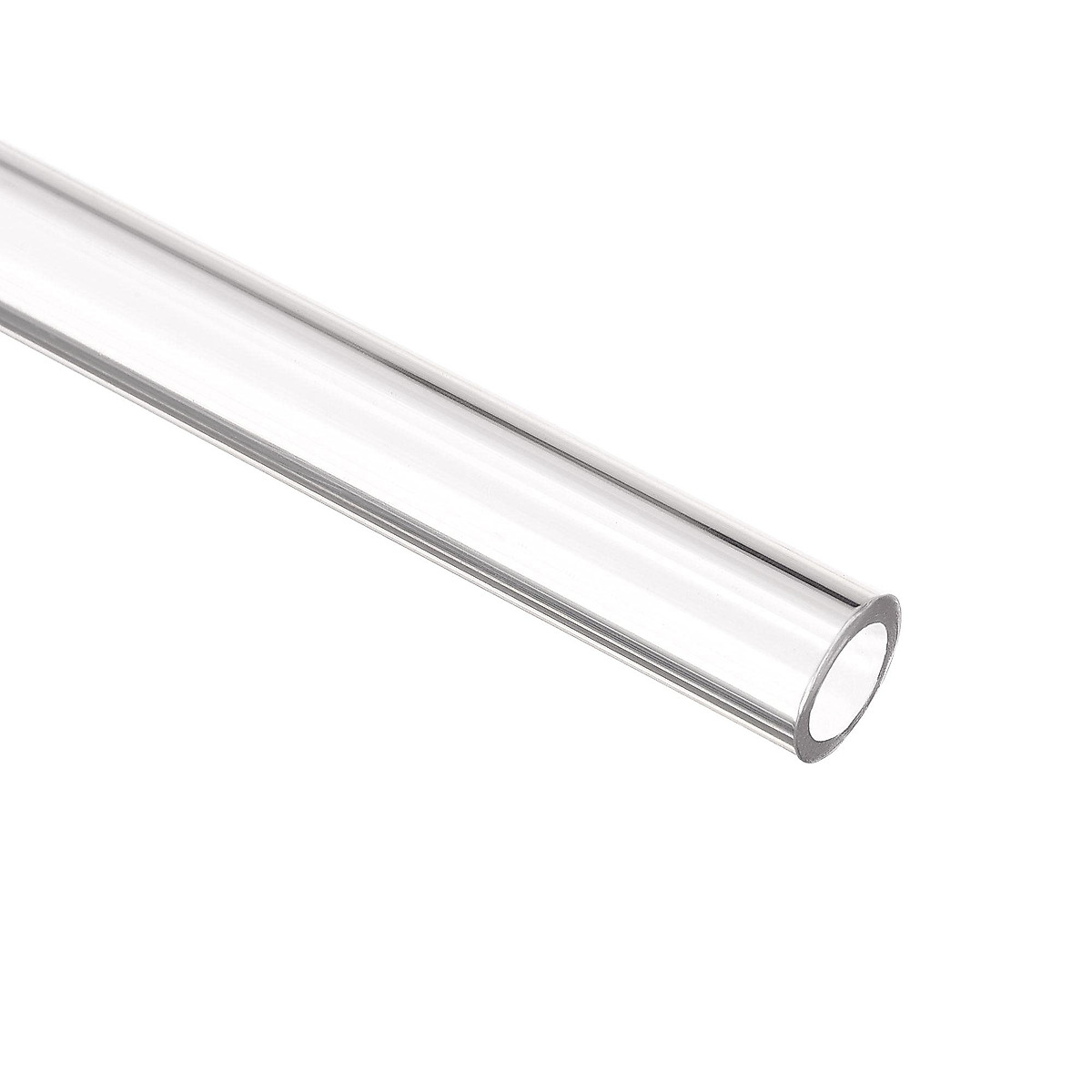 uxcell PETG Tubing Hard Tube 10mm ID, 14mm OD, 0.5m/20inch Length, Clear for PC Water-Cooling System 4pcs
