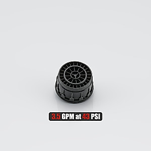 JQK Faucet Areator, 3.5 GPM Flow Retrictor Insert Faucet Aerators Replacement Parts Bathroom 5 Pack, FA35-P5