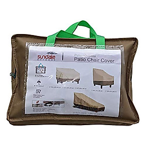 Sundale Outdoor Furniture Cover for Loveseat, Waterproof Bench Cover, Outdoor Dustproof Sofa Cover, 89" x 34" x 33"