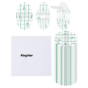Kingdder 120 Pieces Ear Covers Waterproof Baby Shower Swimming Ear Stickers Newborn Ear Plugs Kids Disposable Ear Tape Ear Protectors Showering Surfing Snorkeling and Other Water Sport (Green)